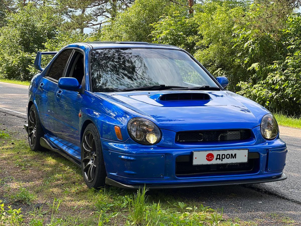 Купить Субару Импреза WRX STI 2001 в Уссурийске, WRX STI PRODRIVE с завода, кузов GDB, седан, 2. ...