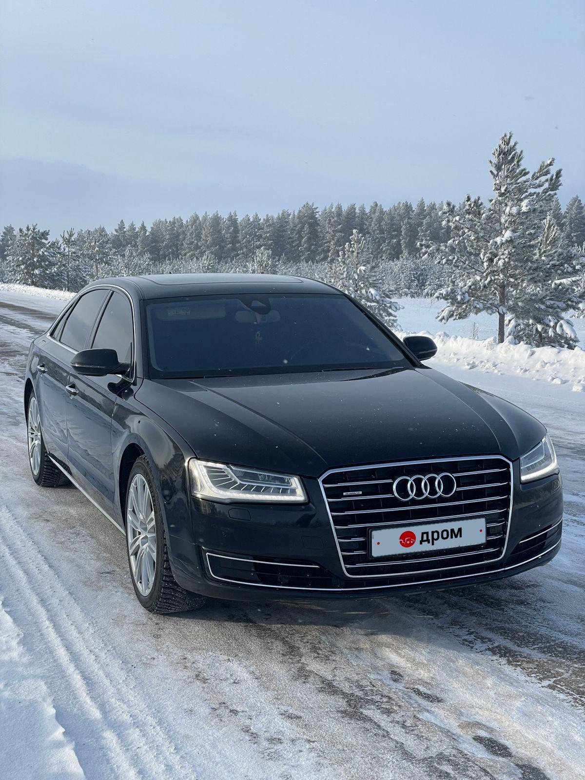Ауди А8 2016 в Туймазах, Продам Ауди A8L в богатой комплектации (описание комплектации на 4х ...