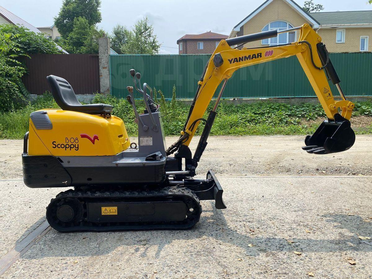 Купить Yanmar B08 Scoopy Мини-экскаватор 2018 года во Владивостоке ...